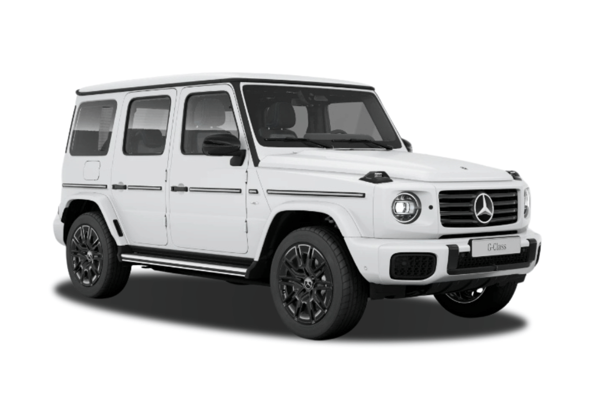 Mercedes-Benz G-Class Electric Opalite White Magno – Check Opalite ...